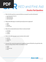 60 REAL TIME FIRST AID Multiple Choice Questions and Answers | PDF ...
