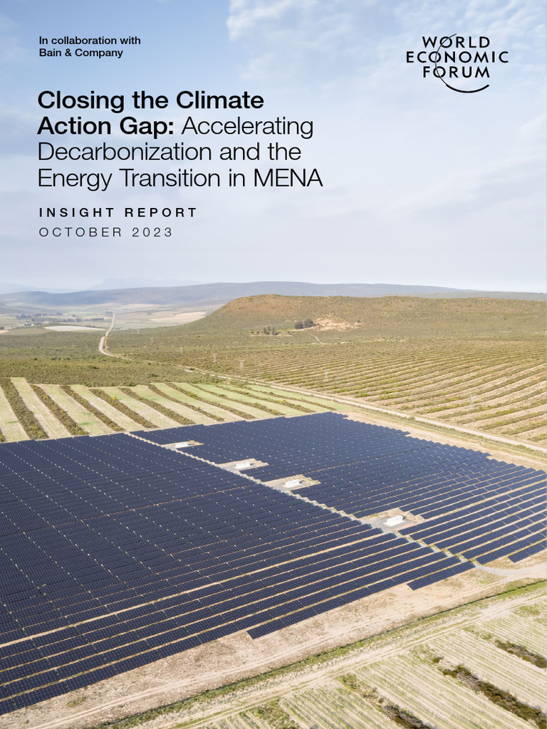 WEF Closing The Climate Action Gap 2023 | PDF | Climate Change ...