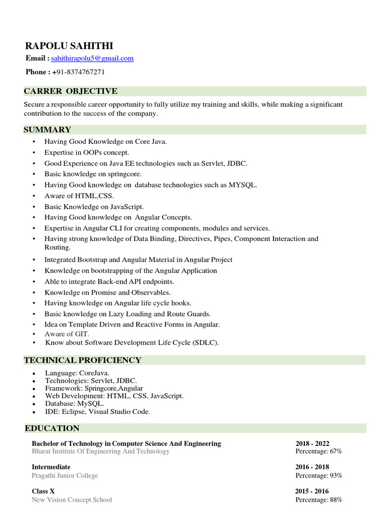 Rapolu Sahithi | Download Free PDF | Java (Programming Language) | Java Script