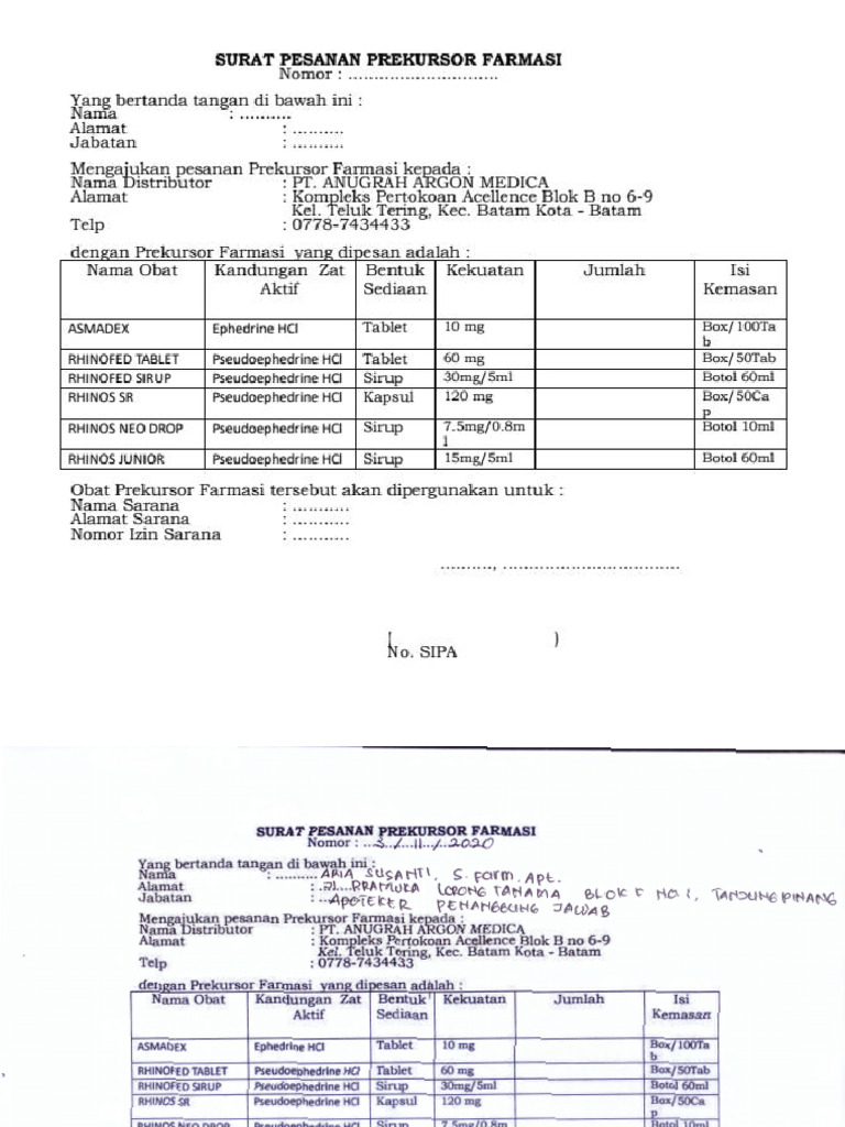 SP Prekursor AAM Baru | PDF