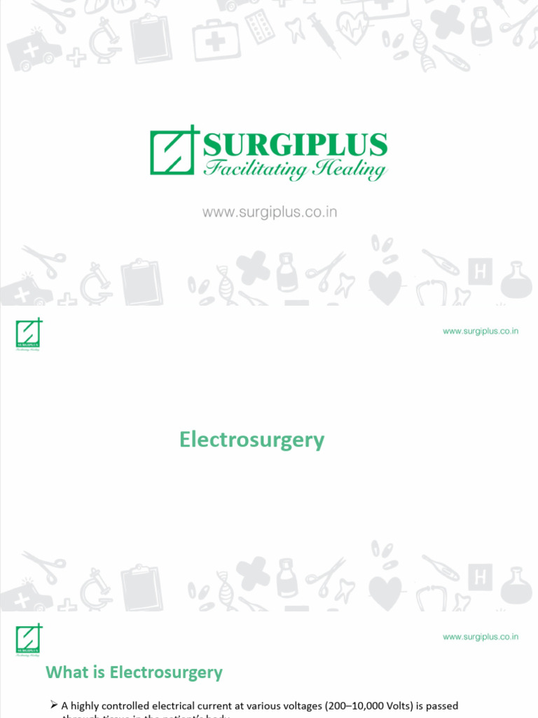 Electrosurgical Procedure | PDF | Electrical Engineering | Physical ...