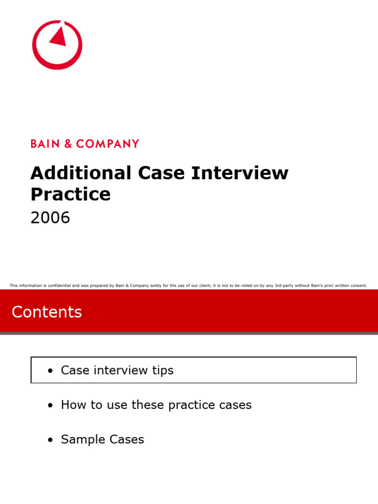 Bain Consulting Practice | PDF | Profit (Economics) | Retail