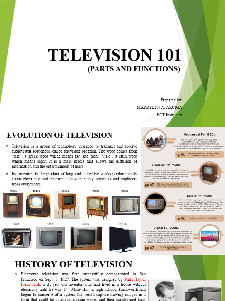 Television 101 | PDF | Vacuum Tube | Television