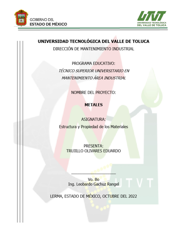 Materiales F NF | PDF | Metal no ferroso | Rieles