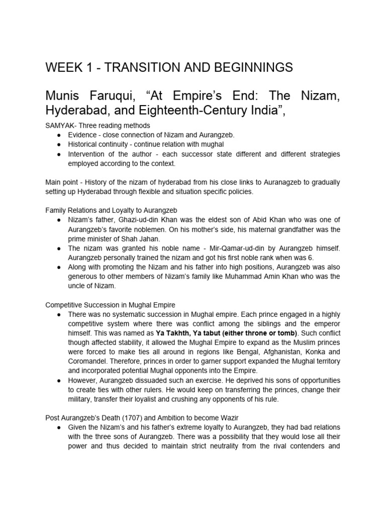 History Short Notes | PDF | Sharia | Sovereignty