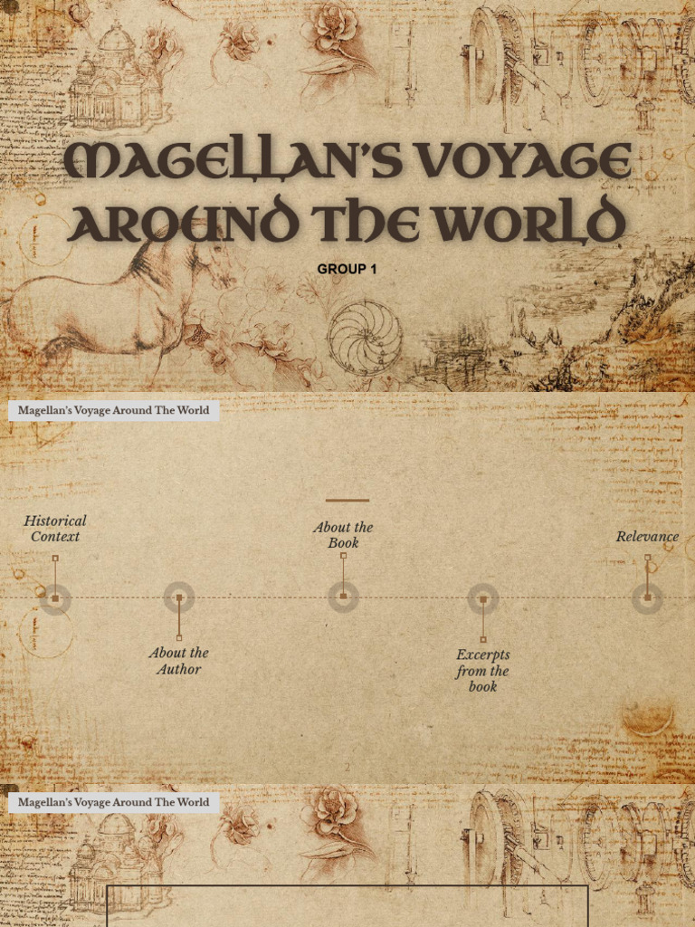 G1 PPT Magellans Voyage Around The World | PDF | Age Of Discovery