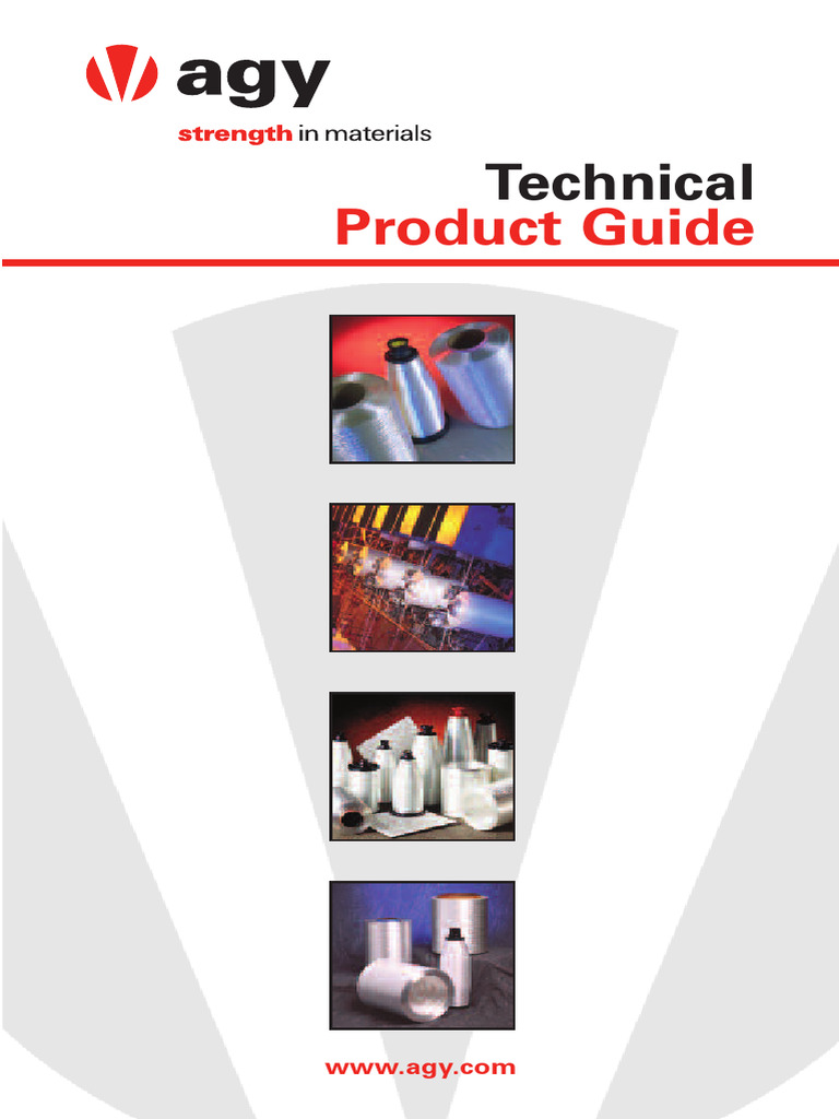 AGY Technical Product Guide-Revised | PDF | Yarn | Secondary Sector Of ...