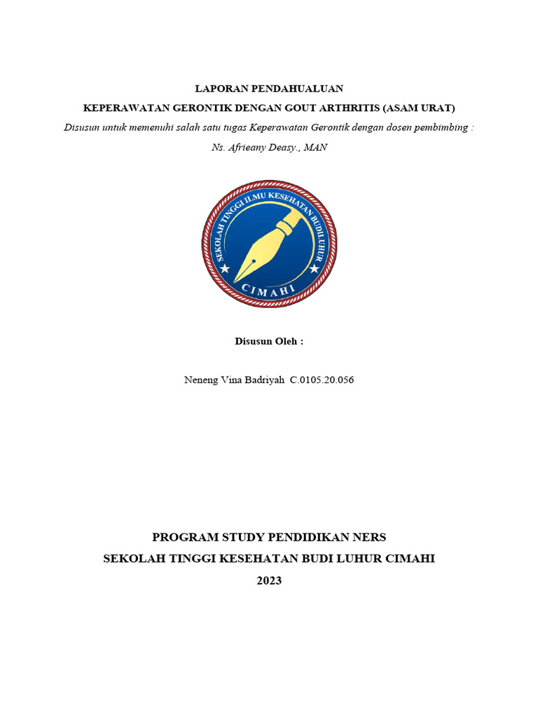 Doc-Lp Geron Asam Urat KKN) | PDF | Sains & Matematika