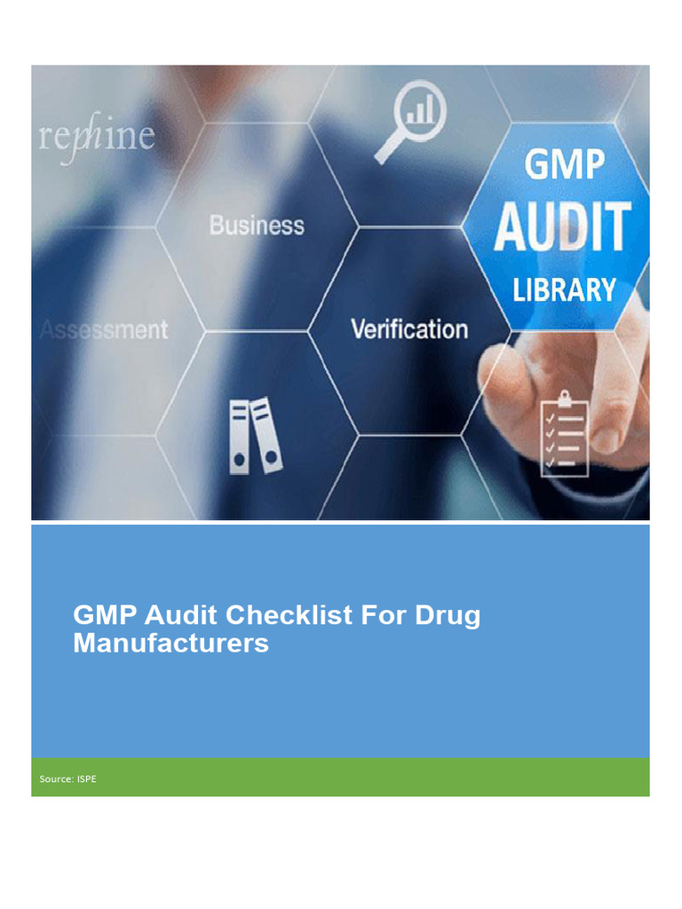 GMP Audit Checklist 1 | Download Free PDF | Verification And Validation | Quality Assurance