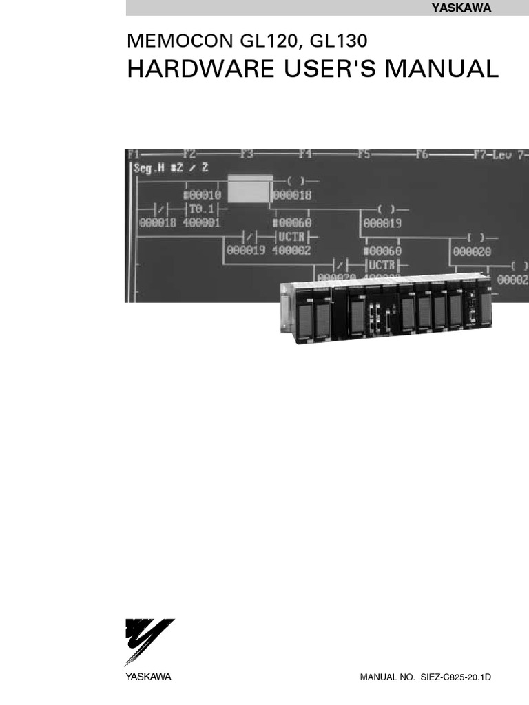 Yaskawa Memocon 120-130 | PDF | Programmable Logic Controller | Software
