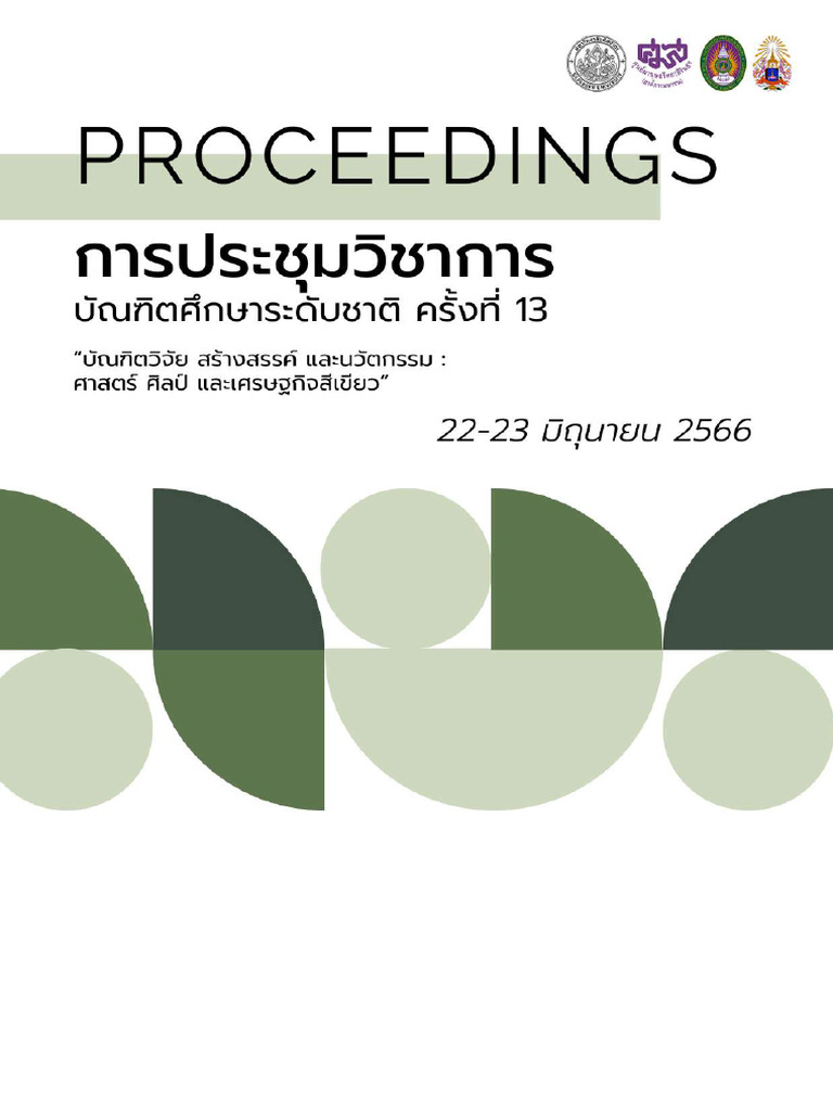 SU Proceeding13 2023 Index Paper | PDF