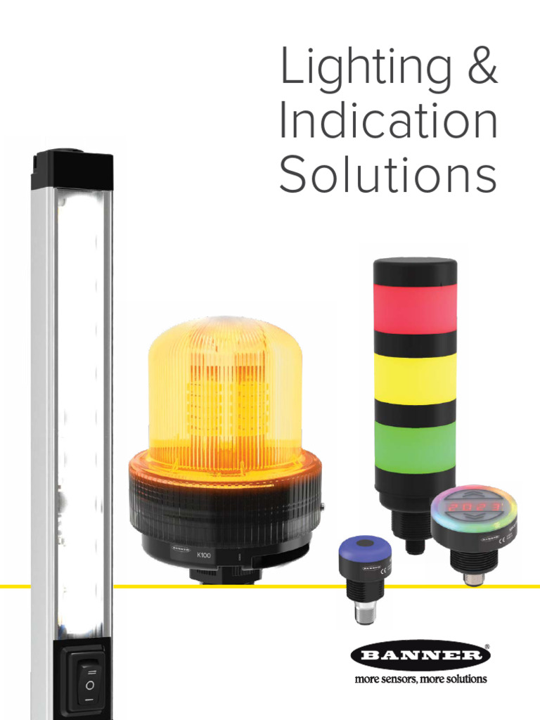 Banner Lighting Solutions | PDF | Lighting | Light Emitting Diode