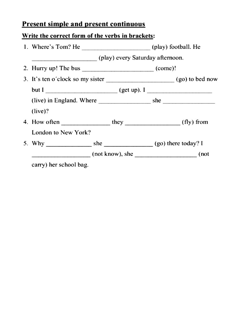 Ficha Práctica Ingles | PDF