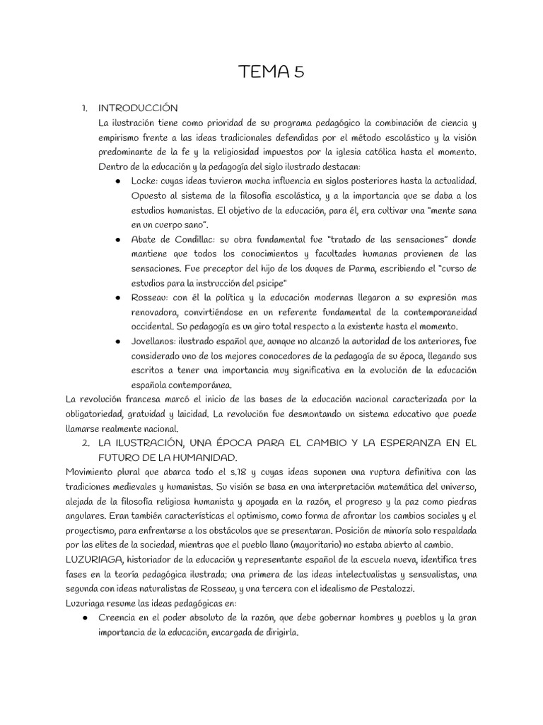 Tema 5 (2) Bbaa Uned | PDF | Era de iluminacion | John Locke