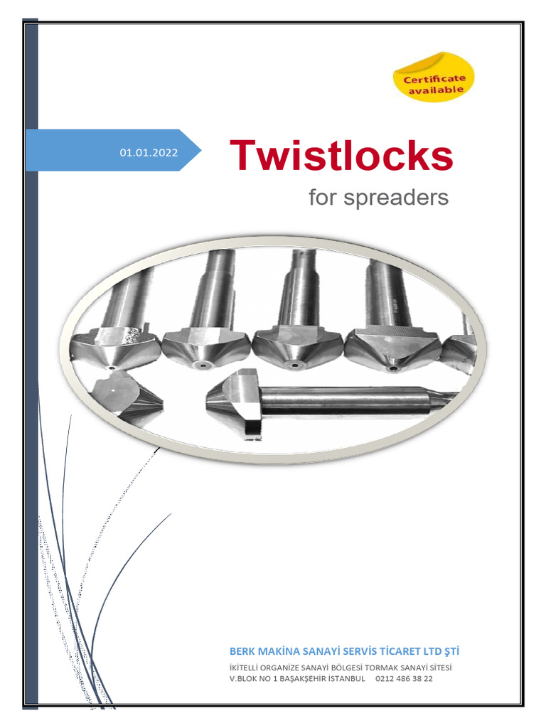Twistlocks Katalog | PDF