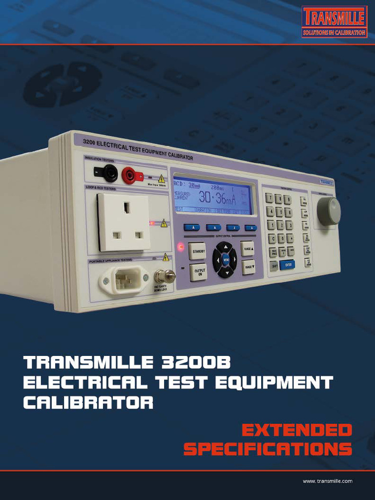 Transmille 3200B-Extended-Specifications-V1-2 | PDF | Usb | Computer ...