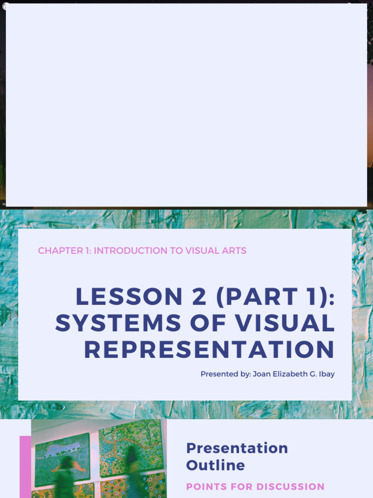 Lesson 2 (Part 1) - Systems of Visual Representation-Merged | PDF ...