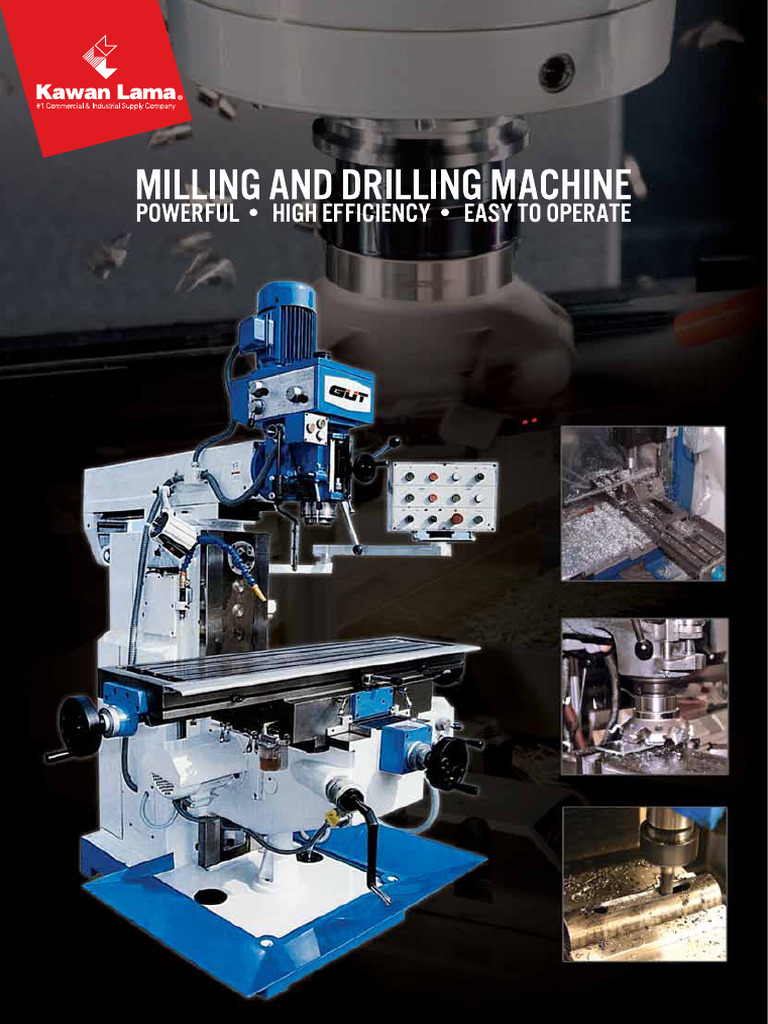 B - Milling - Machine | PDF | Drill | Equipment