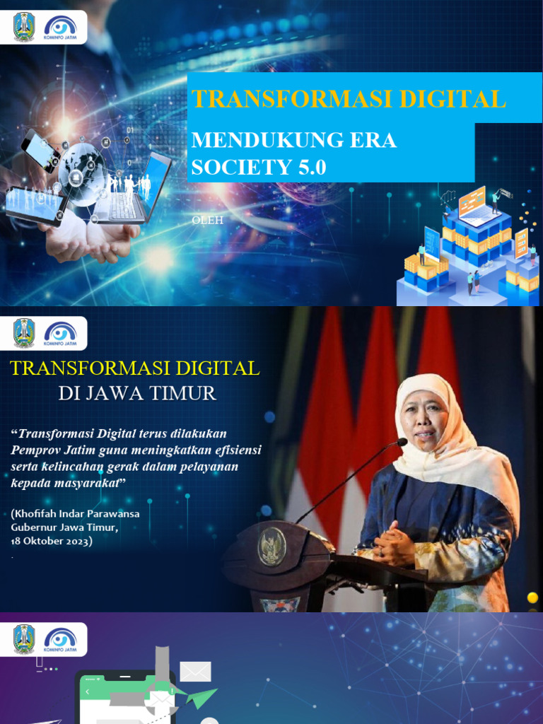 4-11-23 Transformasi Digital Di Era 5.0 Rev | PDF | Komputer