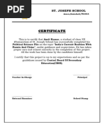 EVS Project Cover Page Design | PDF
