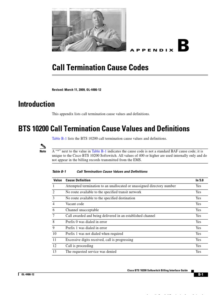 Call Termination Code | PDF | Network Congestion | Telephone Number