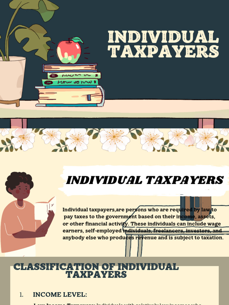 Individual Taxpayers | PDF | Taxes | Income