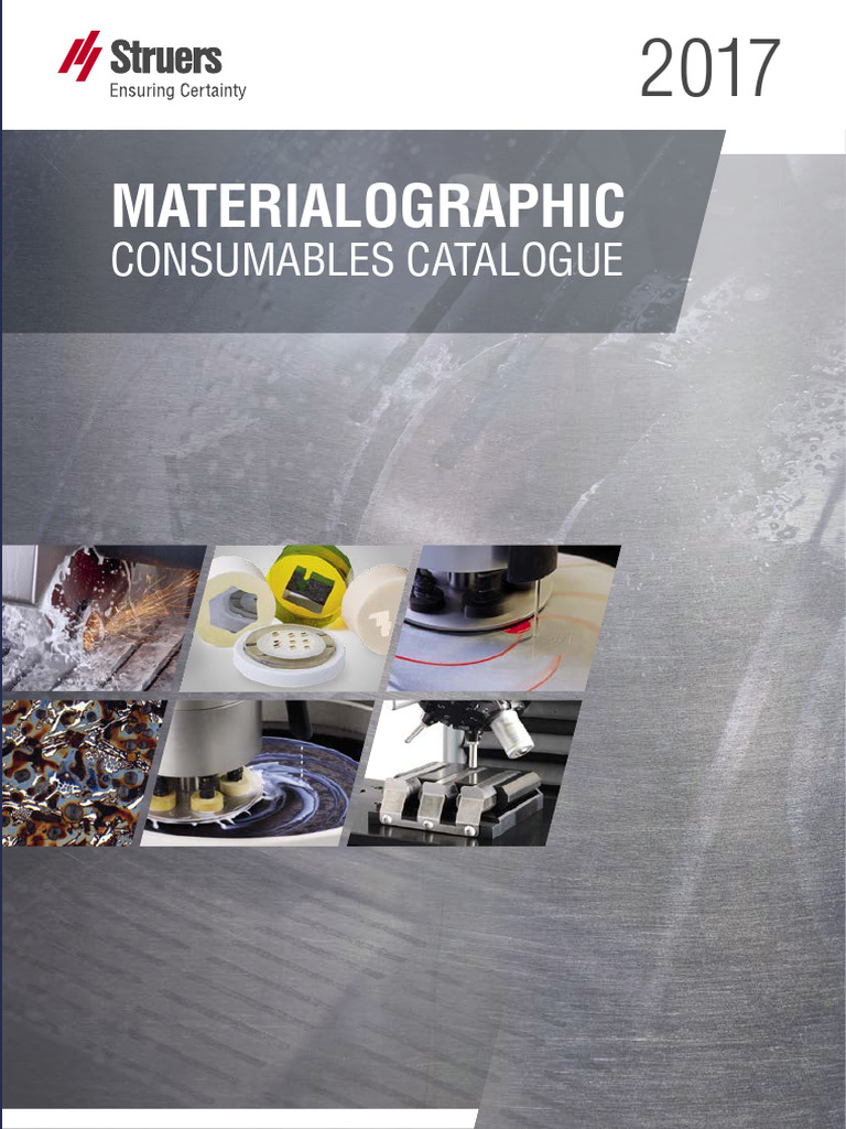 2017 Struers US Consumables Guide | PDF | Metals | Abrasive