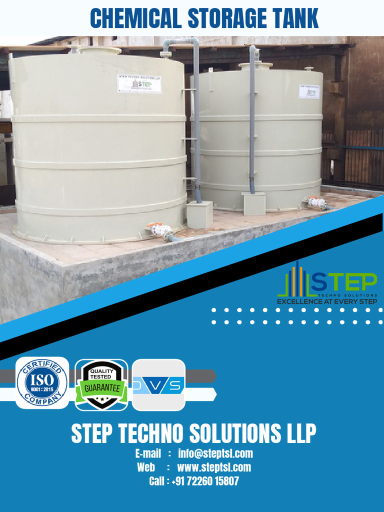 Chemical Storage Tanks for Industries | PDF | Technology & Engineering