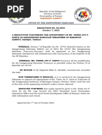 Change Signatories Resolution | PDF | Banks | Policy