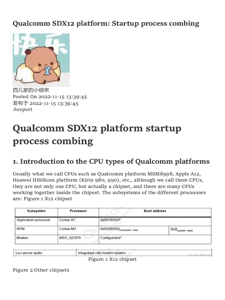 Qualcomm File Details by SSM | PDF | Booting | Flash Memory