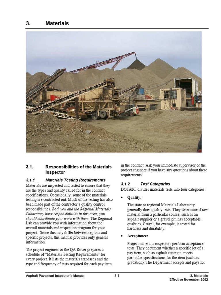ch3 Materials | PDF | Road Surface | Construction Aggregate