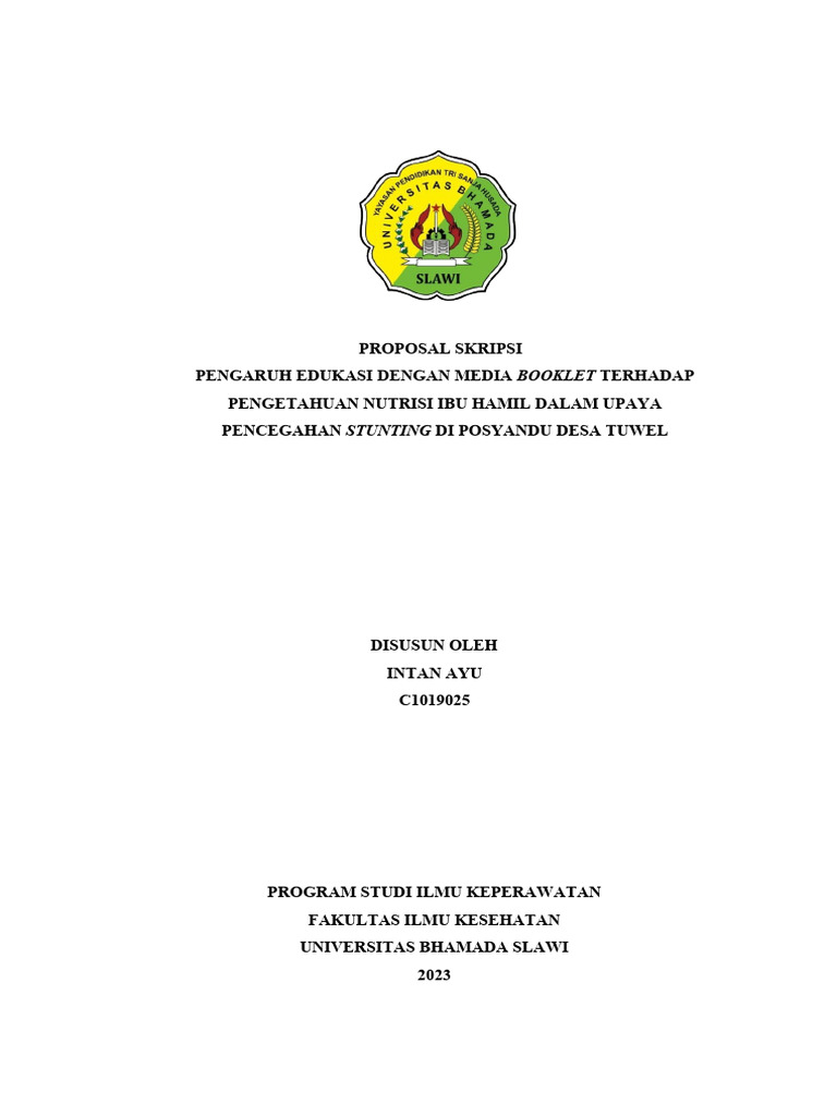 Proposal Acc Intan | PDF