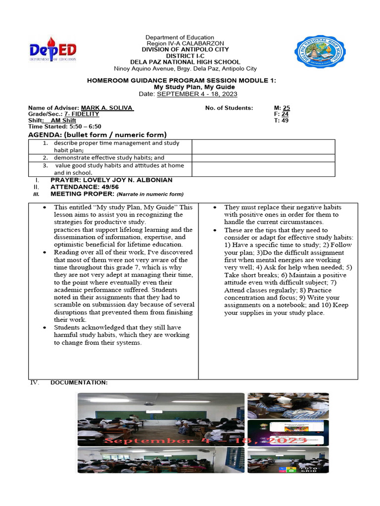 7-Fidelity-Hgp-Q1-Module - 1 | PDF | Learning | Cognition