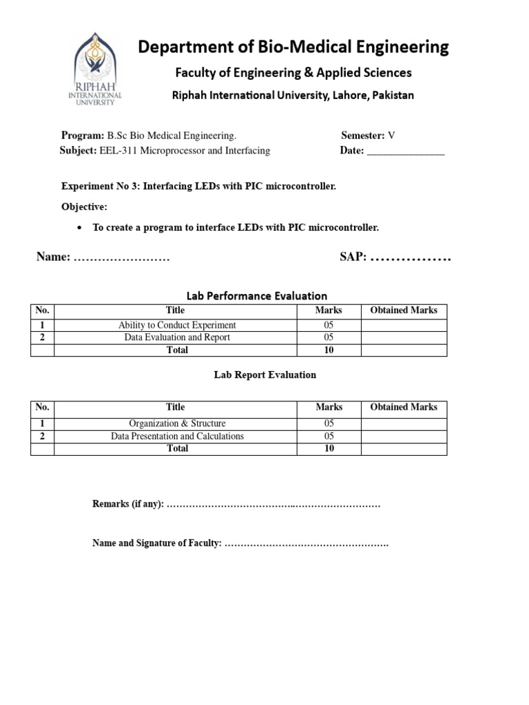 Experiment No.3 | PDF | Random Access Memory | Microcontroller