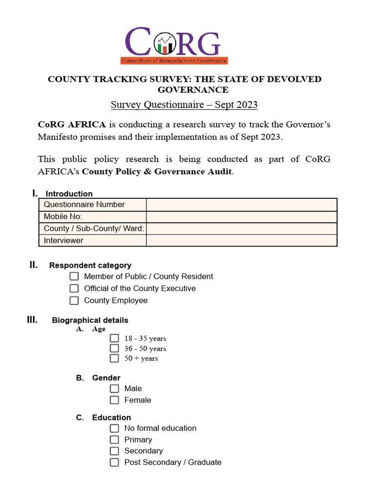 State of Devolved Governance - Sept2023 | PDF | Governance | Social Media