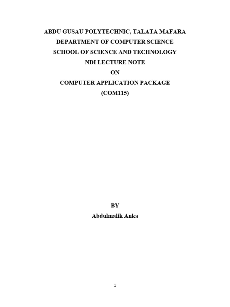 Computer Application Pdf Computer Virus Window Computing 6183