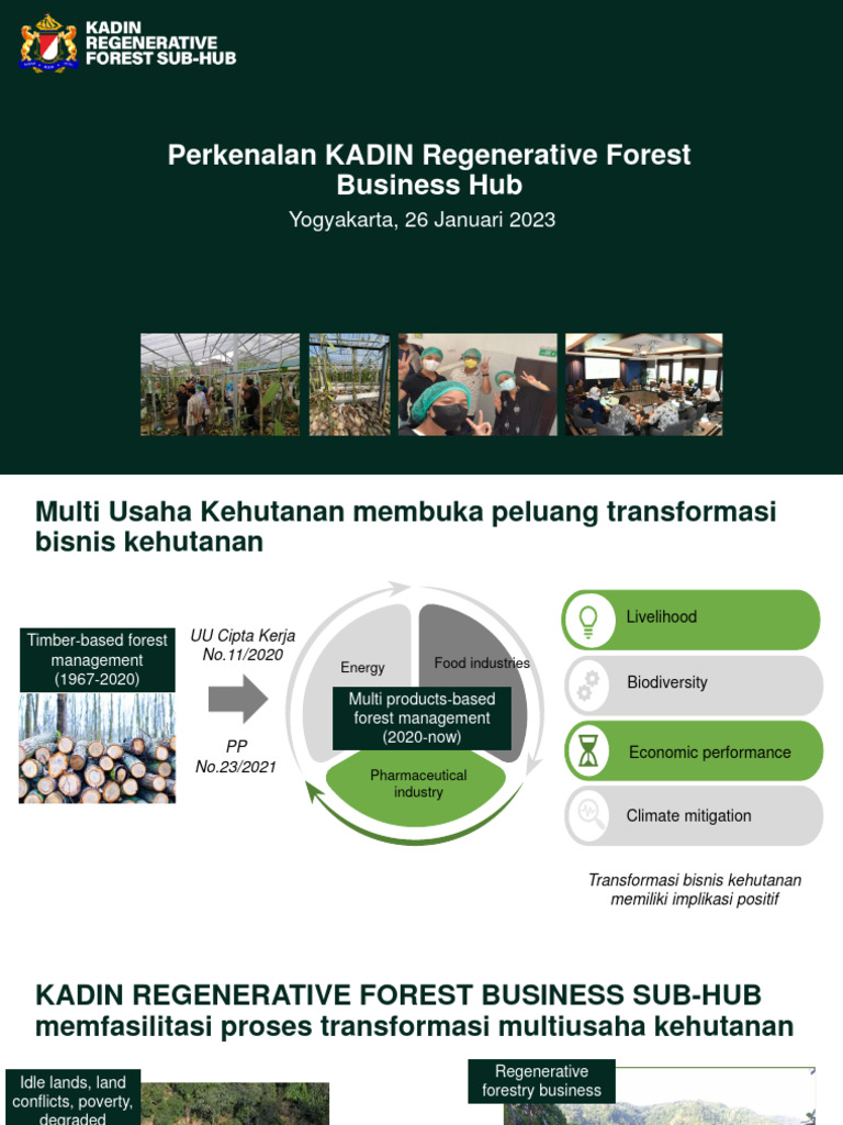 KADIN - PPT Rakornis Jan 27 | PDF | Biodiversity | Natural Environment