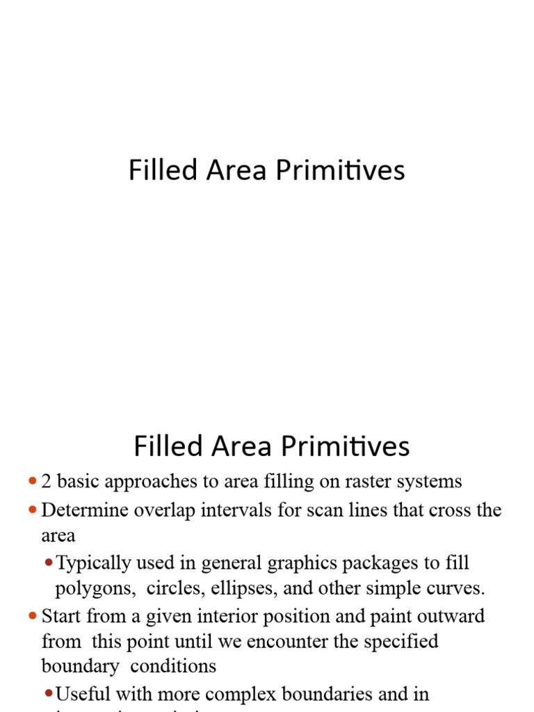 Week 4 Filled Area Primitives | PDF | Theoretical Computer Science ...