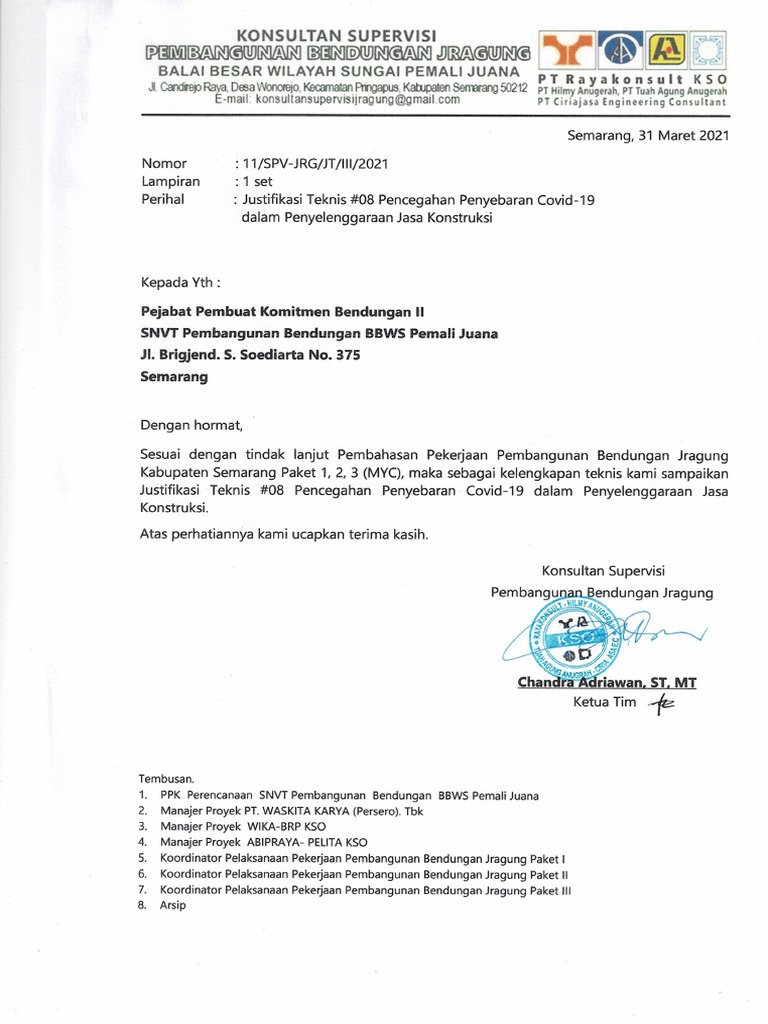 Justek Pencegahan Penyebaran Covid-19 | PDF