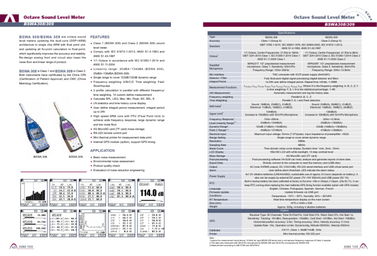 Bswa 309 | PDF | Microphone | Electrical Engineering