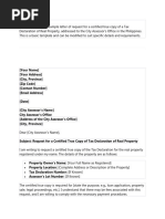 Permission Request Letter To Police Station | PDF