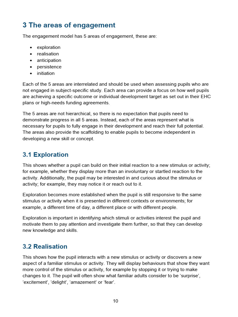 The Engagement Model | PDF | Teachers | Pedagogy