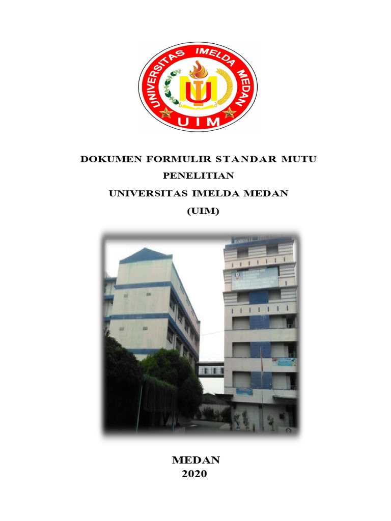 Dokumen Formulir Standar Mutu Penelitian Uim | PDF | Bisnis | Seni