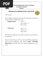 Cub & Bulbul Biodata Format | PDF