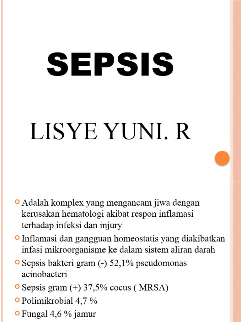 Sepsis | PDF