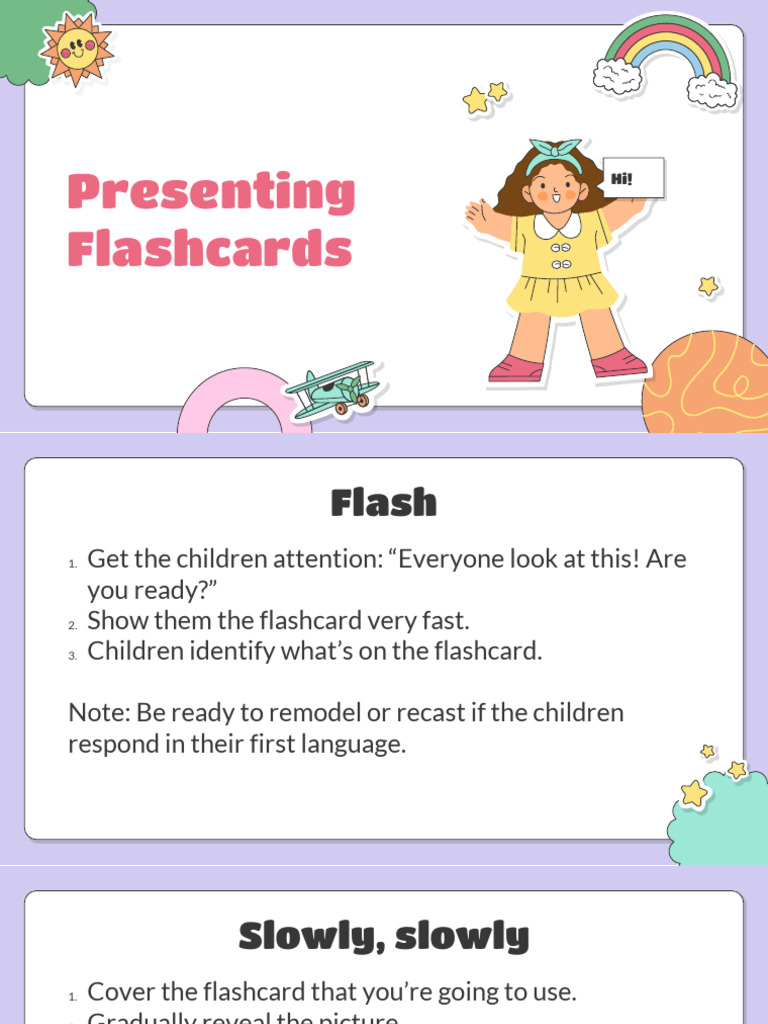 Engaging Flashcard Activities for Kids | PDF | Flashcard