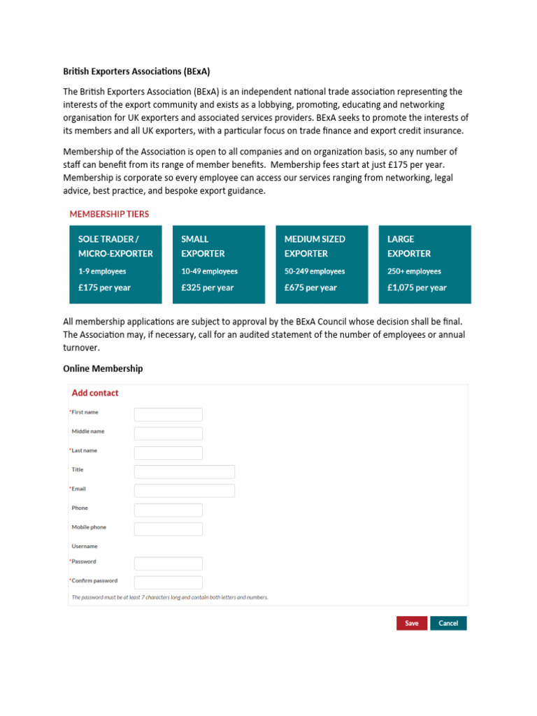 UK Exporters Association & Customs Guide | PDF | Customs | Cargo