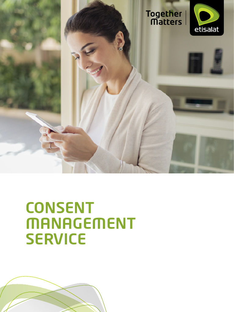 Etisalat Consent Management Service Policy | PDF | Qr Code | String ...