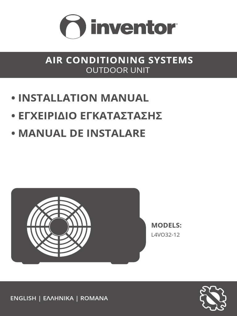 12k Installation Manual | PDF | Switch | Air Conditioning
