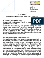 The 8 Prayer Watches | PDF | Jesus | Prayer